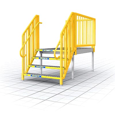 Portable Stairs - CH Bull Industrial Stair Solutions